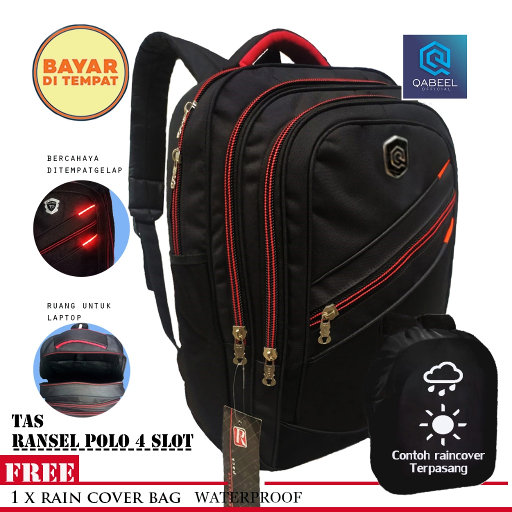 Jual TAS RANSEL POLO PRIA/TAS RANSEL POLO 4 SLOT/TAS RANSEL POL0 PRIA ...