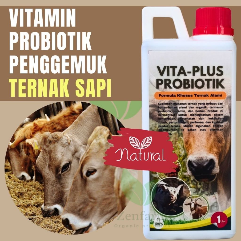 Jual COD 1 LT VITAMIN SAPI PENGGEMUK SAPI KONSENTRAT SAPI GEMUK SEHAT ...