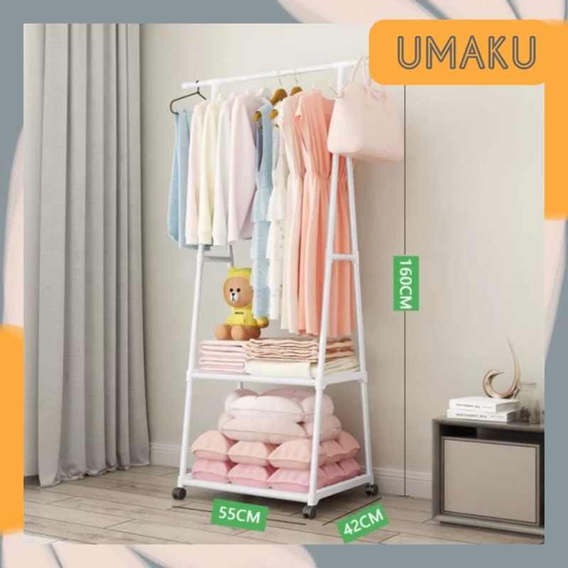 Jual Triangle Stand Hanger / Rak Gantung Segitiga/ Gantungan Baju / Rak ...