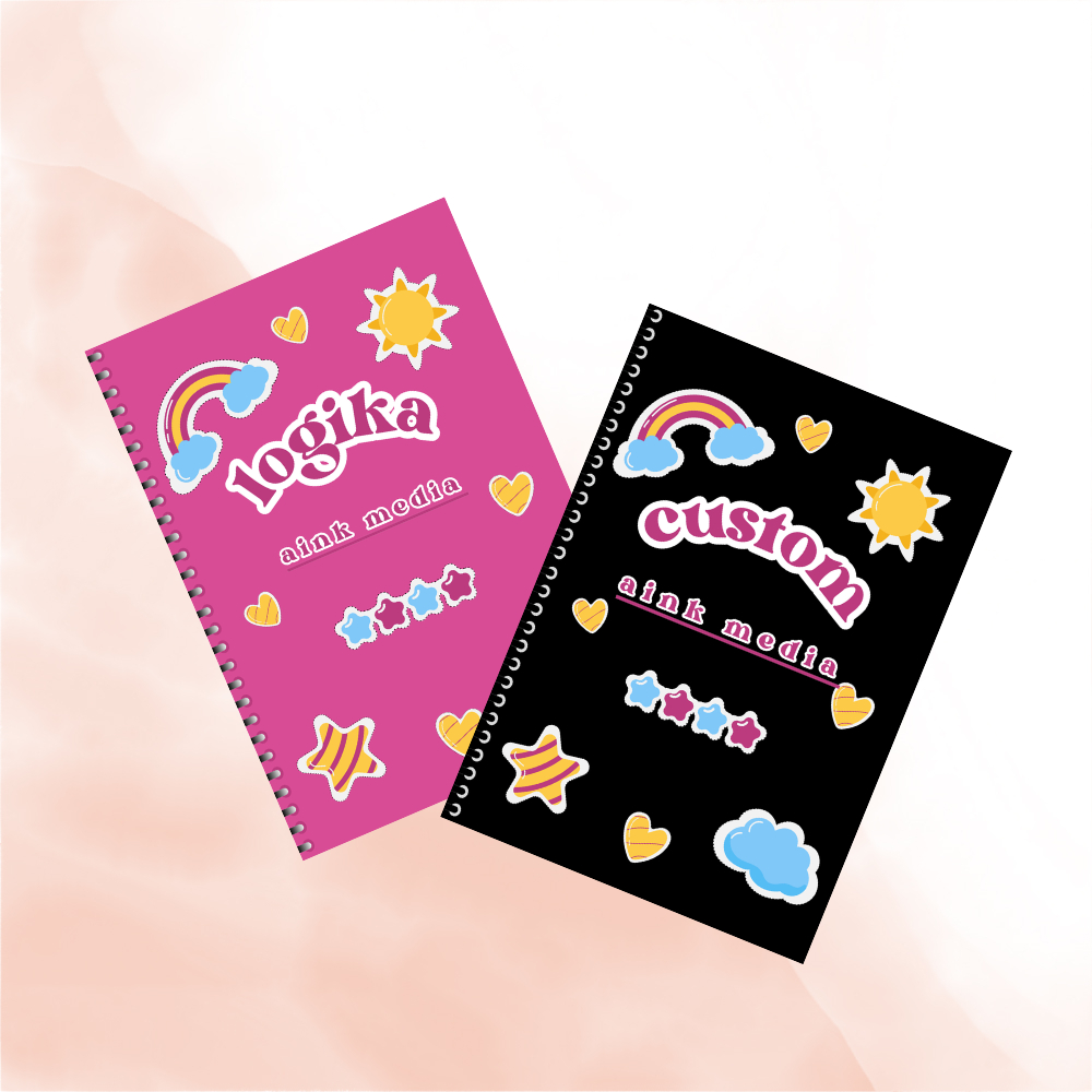 Jual Cetak Buku Custom Cover / Notebook Spiral Custom (Minimal Order 50 ... Jual Cetak Buku Custom Cover / Notebook Spiral Custom (Minimal Order 50 ...