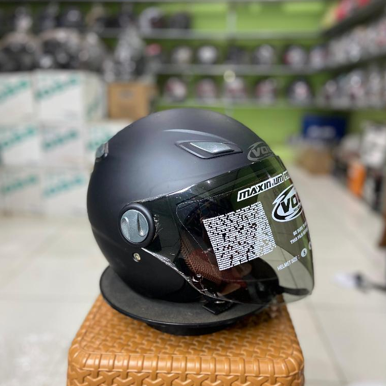Jual HELM VOG VENUS HIJAB | HELM HALFFACE | VOG ORIGINAL | Shopee Indonesia