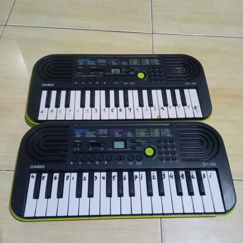 Jual keyboard mini casio SA-46 | Shopee Indonesia
