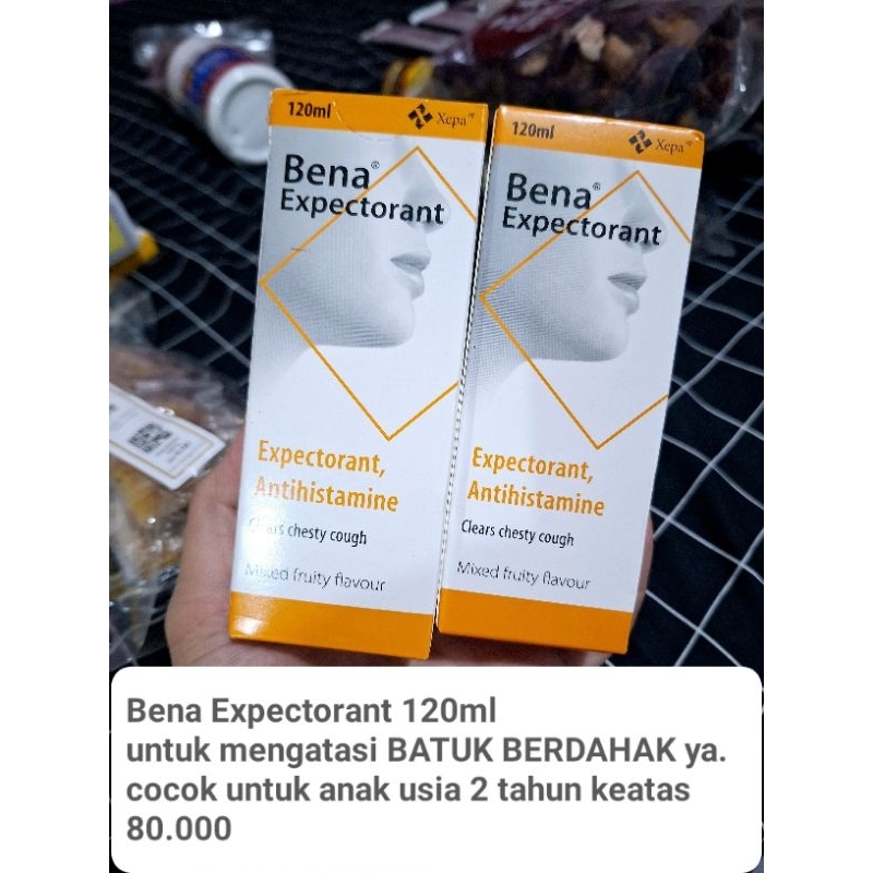 Jual READY BENA EXPECTORANT OBAT BATUK BERDAHAK ANAK DEWASA MALAYSIA ...