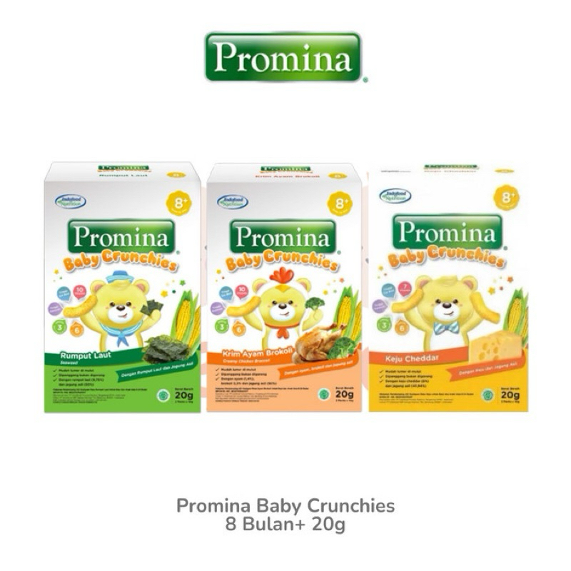 Jual Promina Baby Crunchies Keju Cheddar - Promina Baby Crunchies ...