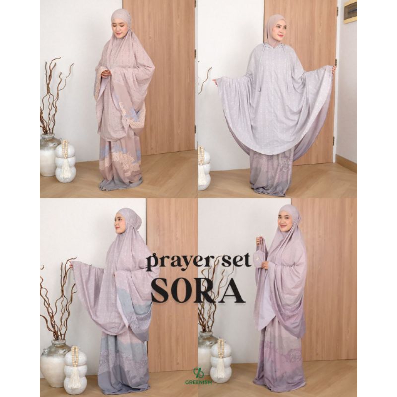 Jual SORA PRAYER SET BY GREENISM | MUKENA TRAVELING BY GREENISM ...