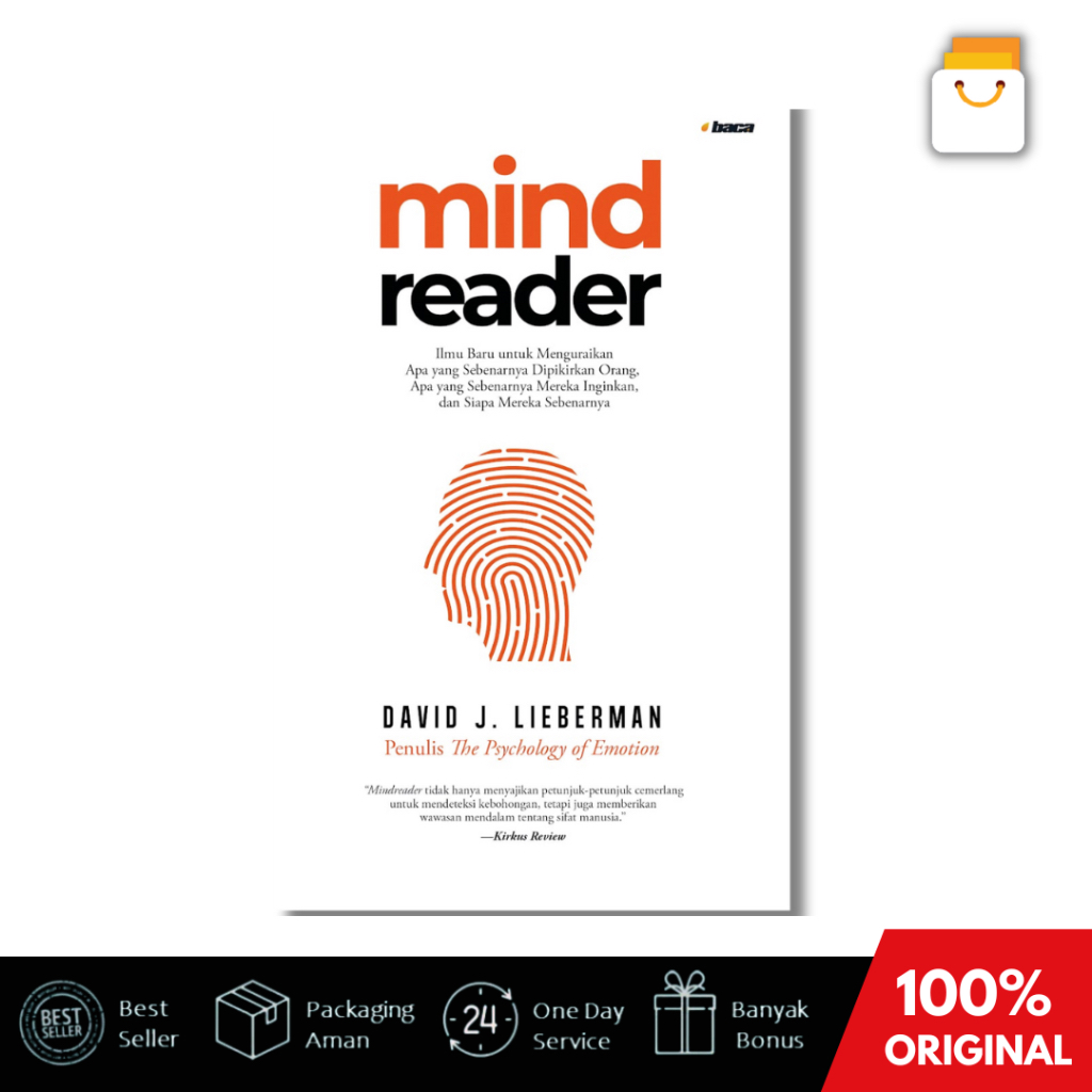 Jual Buku Mindreader by David J.Lieberman - Penerbit Baca | Shopee ...