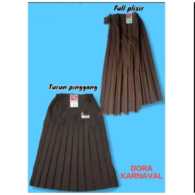 Jual ROK SERAGAM COKLAT SD/SMP/SMA | Shopee Indonesia