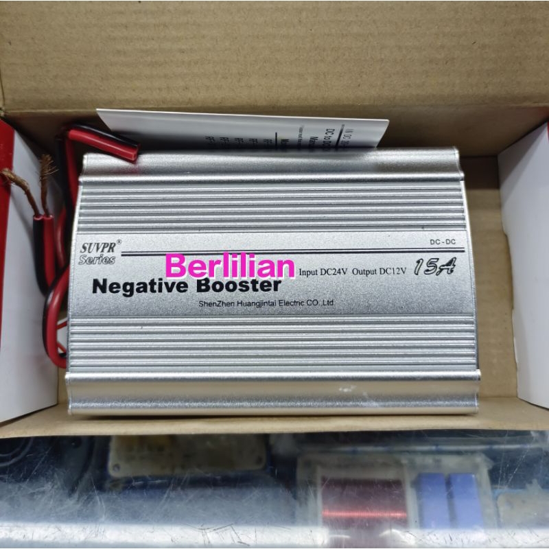 Jual Step Down 15A DC 24V to 12V Negative Booster / step down 15Amper ...