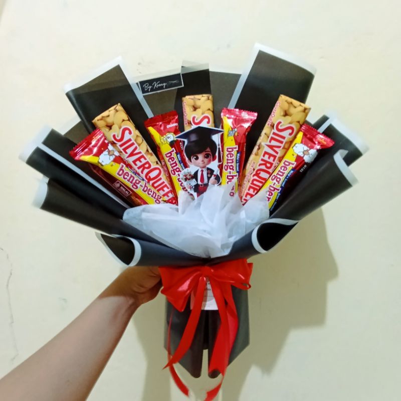 Jual Buket Wisuda Topper + Snack | Shopee Indonesia