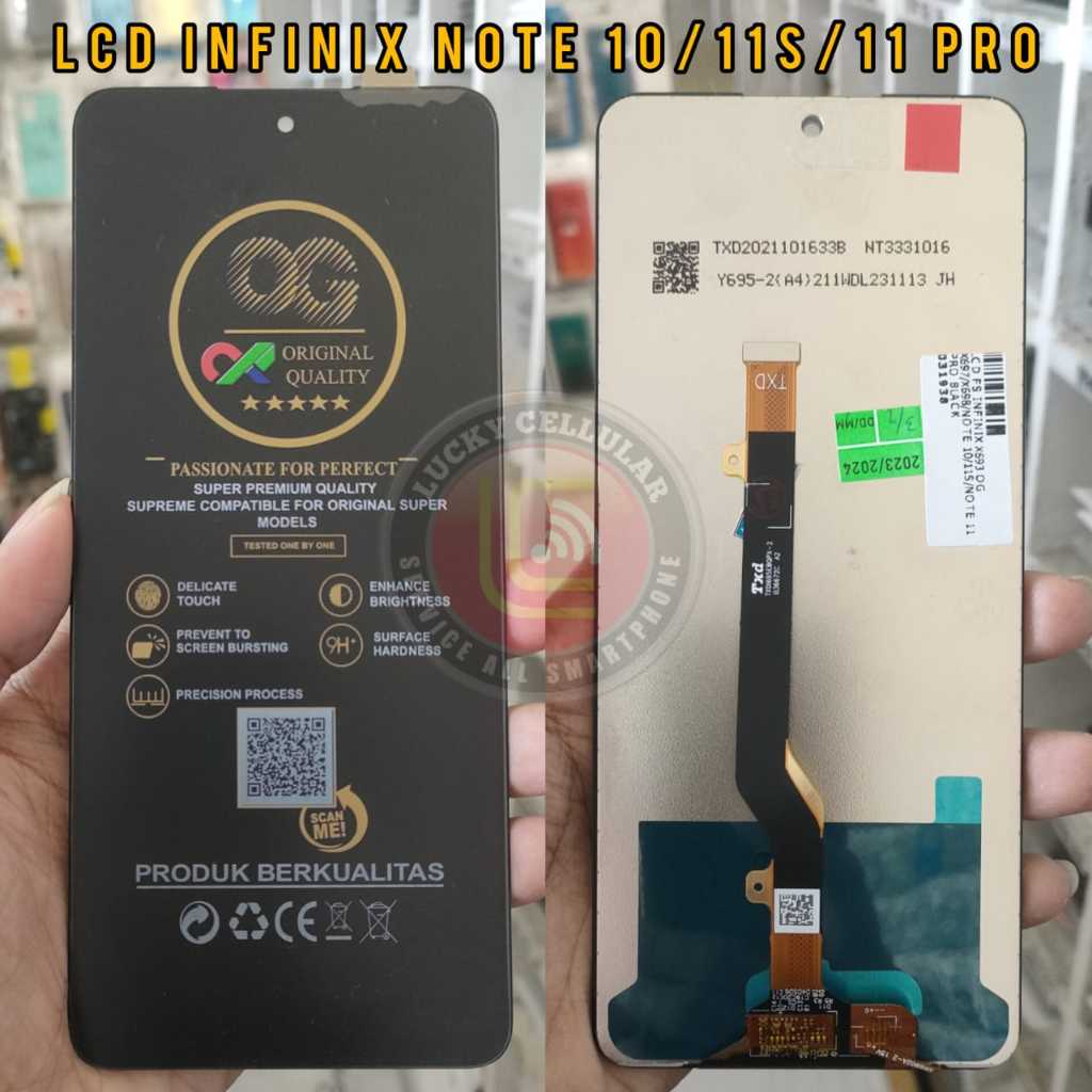 Jual LCD INFINIX NOTE 10 / NOTE 11S / NOTE 11 PRO OG SUPER | Shopee ...