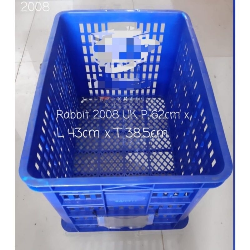 Jual krenjang krat biru merk rabbit || krenjang rabbit no 2008 ...