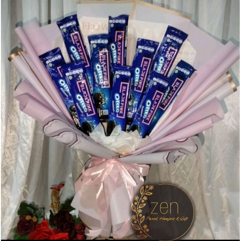 Jual buket snack jumbo edisi oreo isi 10pcs custom (Big) | Shopee Indonesia