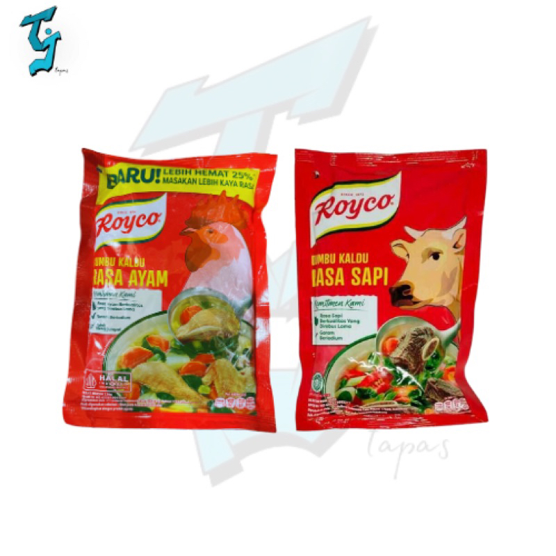 Jual ROYCO Bumbu Kaldu Penyedap Rasa Ayam&Sapi @220gr | Shopee Indonesia