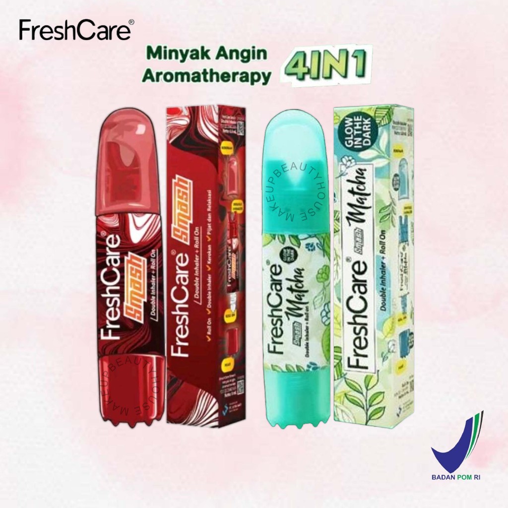Jual FRESHCARE / FRESH CARE Smash Minyak Angin Aromatherapy 4 in 1 Ori & Matcha | Shopee Indonesia