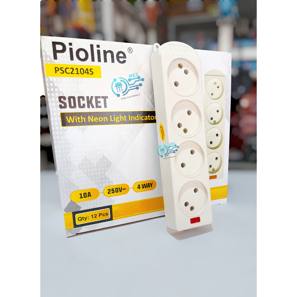 Jual Pioline Terminal Stop Kontak Listrik Lubang 4 Gepeng Terminal ...