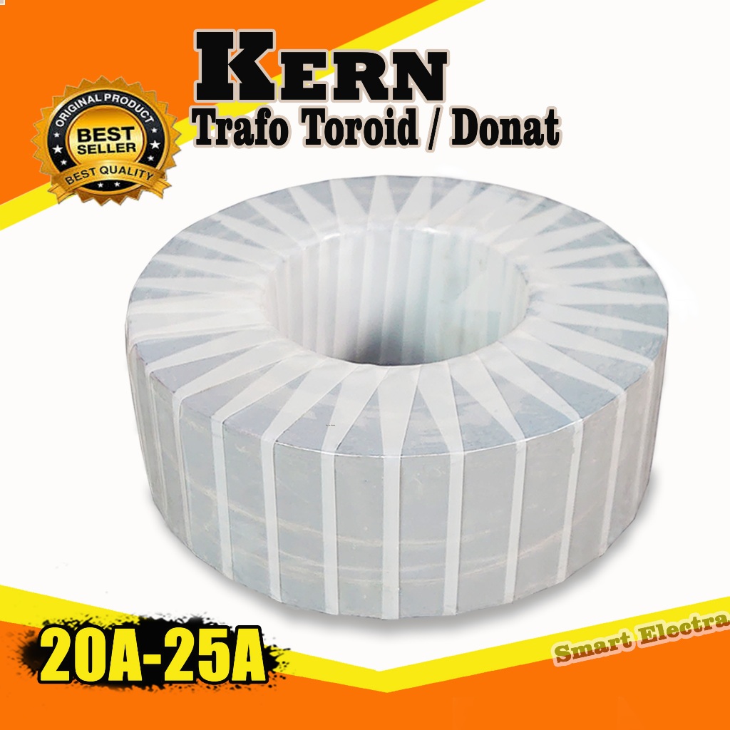 Jual Kern Trafo Toroid | Kern Trafo Donat 20A - 25A Kern Kualitas Super | Shopee Indonesia