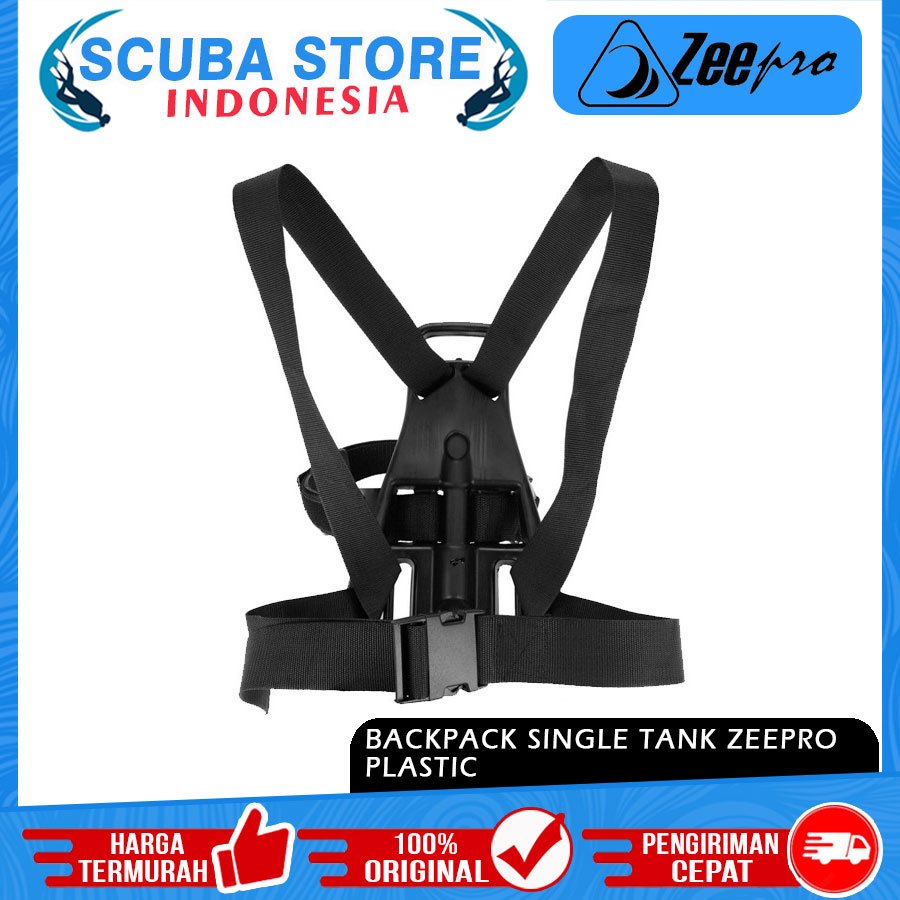 Jual Ransel Backpack Single Tank Zeepro Plastic Penahan Tabung Penopang ...