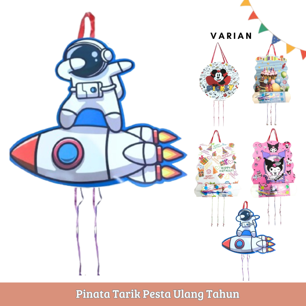 Jual Pinata Tarik Pesta Ulang Tahun Karakter | Shopee Indonesia