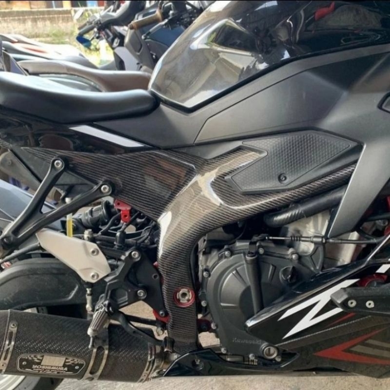 Jual Cover Deltabox Kawasaki ZX25R Karbon Kevlar PREMIUM Delta Box ZX ...