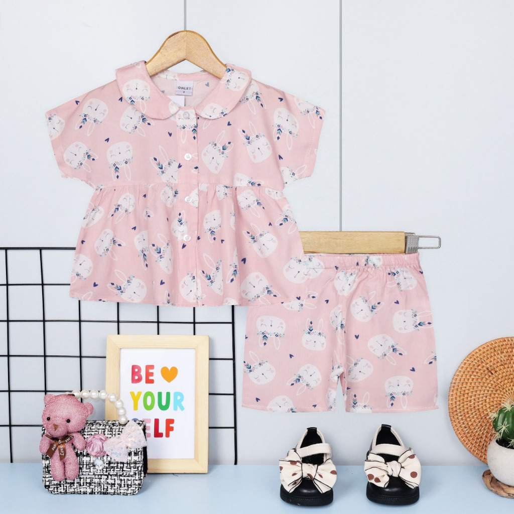 Jual owlet - setelan anak perempuan / setelan rayon anak / baju anak ...