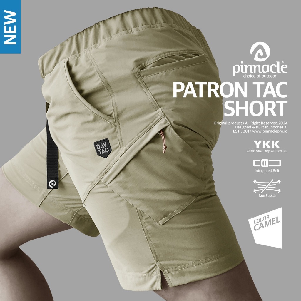 Jual Pinnacle Patron Tactical Short - Camel | Shopee Indonesia
