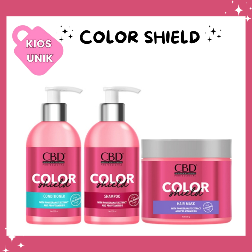 Jual CBD Professional Color Shield Shampoo 250ml | Conditioner 250ml ...