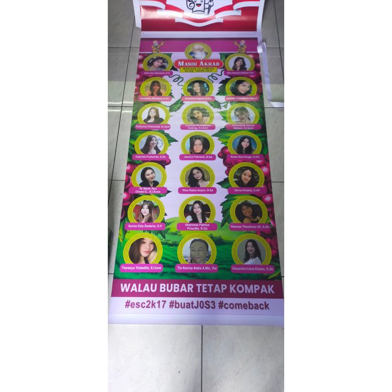 Jual Banner Sidang Kelulusan Kuliah, Wisuda Banner Congratulation ...