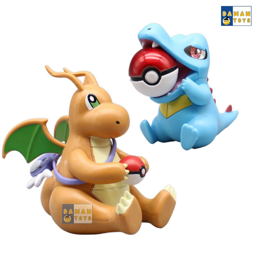 Jual Action Figure Pokemon Dragonite Totodile | Shopee Indonesia