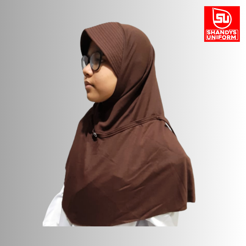 Jual Shandys Uniform I Kerudung bergo sekolah model rabbani pakai tali ...