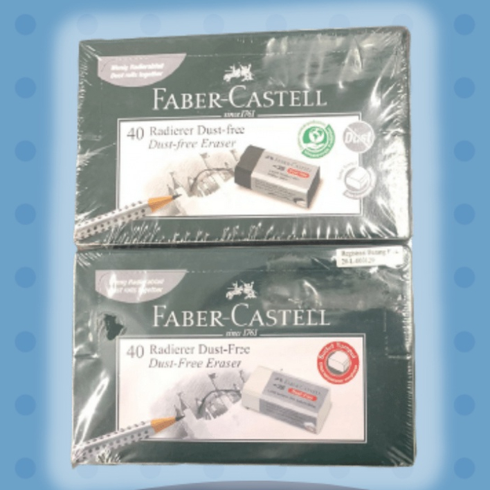 Jual Penghapus Faber Castle Kecil Hitam / Putih (PCS) | Shopee Indonesia