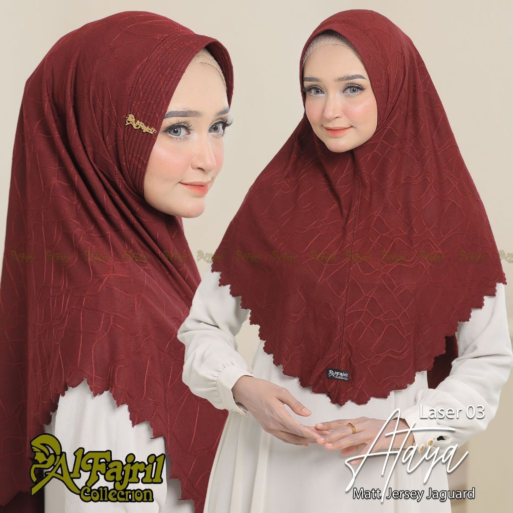 Jual Hijab instan Daily Ataya 03 laser ori Jilbab Instan al fajril collection | Shopee Indonesia