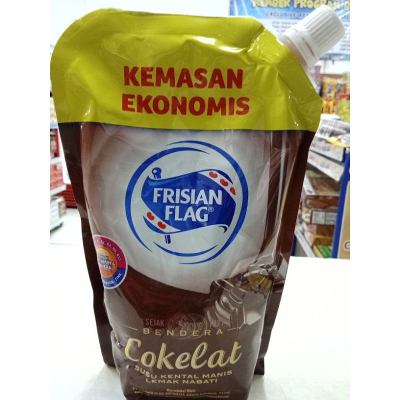 Jual Frisian flag pouch coklat 545g | Shopee Indonesia