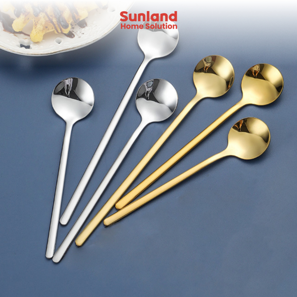 Jual Sendok Teh Kue Stainless Tebal Sendok Spoon Dessert Aesthetic ...