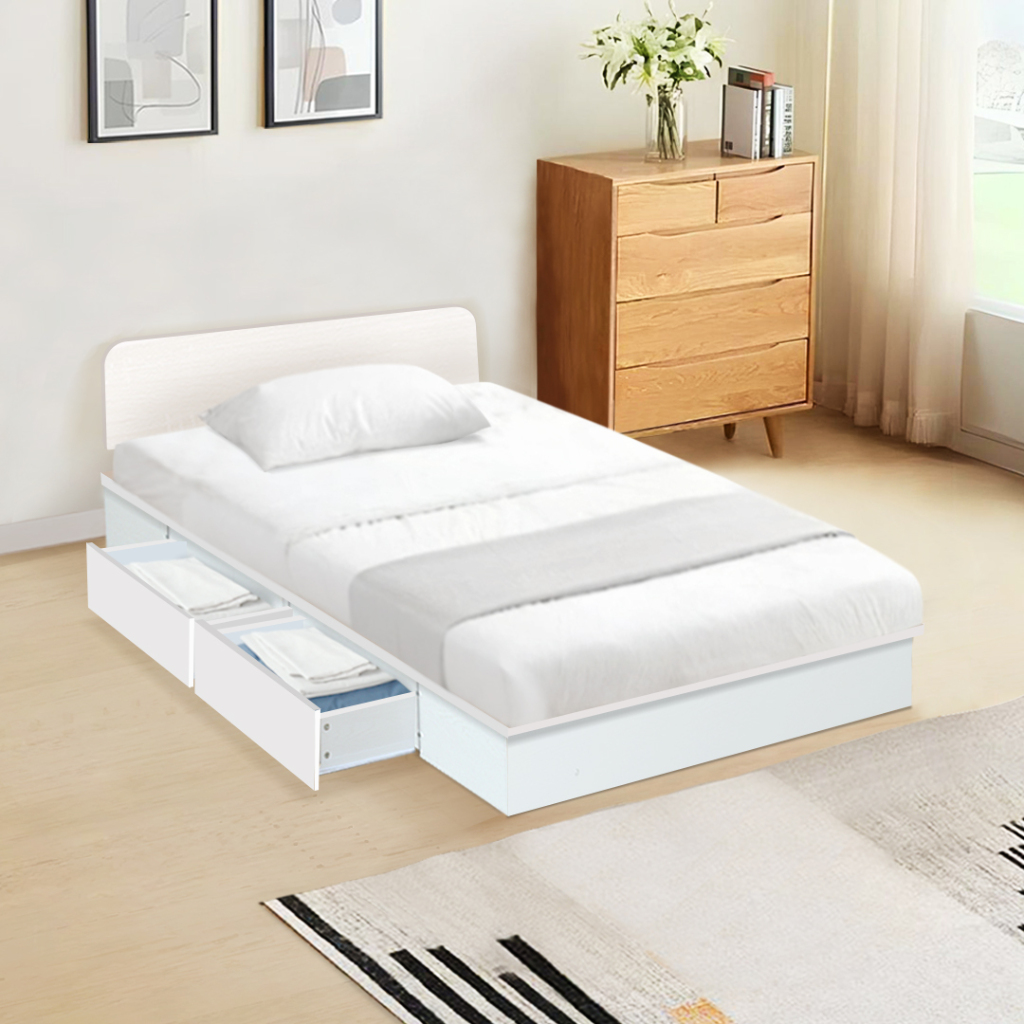 Jual Ranjang Dipan Kayu Rangka Tempat Tidur Divan Modern Minimalis IOWA ...