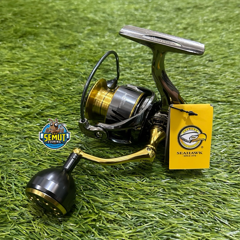 Jual REEL SPINNING SEAHAWK DISCOVERY POWER HANDLE 1000 2000 3000 4000 ...