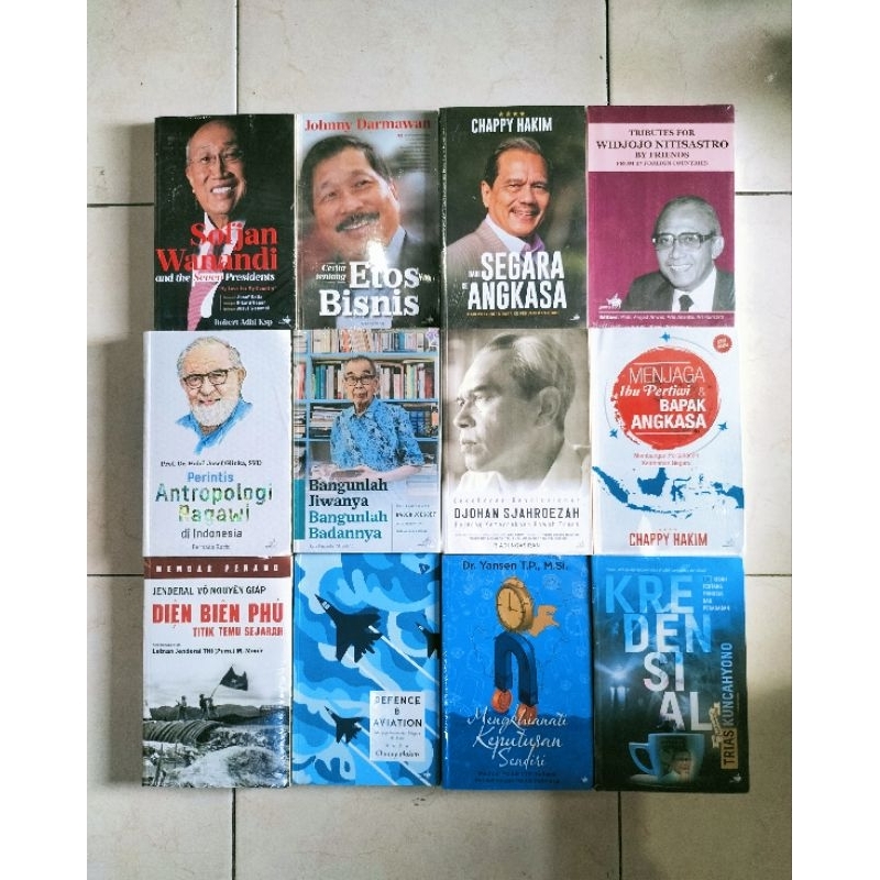 Jual [OBRAL MURAH] BUKU SOSIAL POLITIK / BIOGRAFI / SEJARAH / ANTROPOLOGI / CHAPPY HAKIM ...