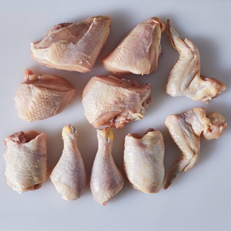 Jual Ayam Segar Potong 10 Pcs - Ayam Fresh | Shopee Indonesia