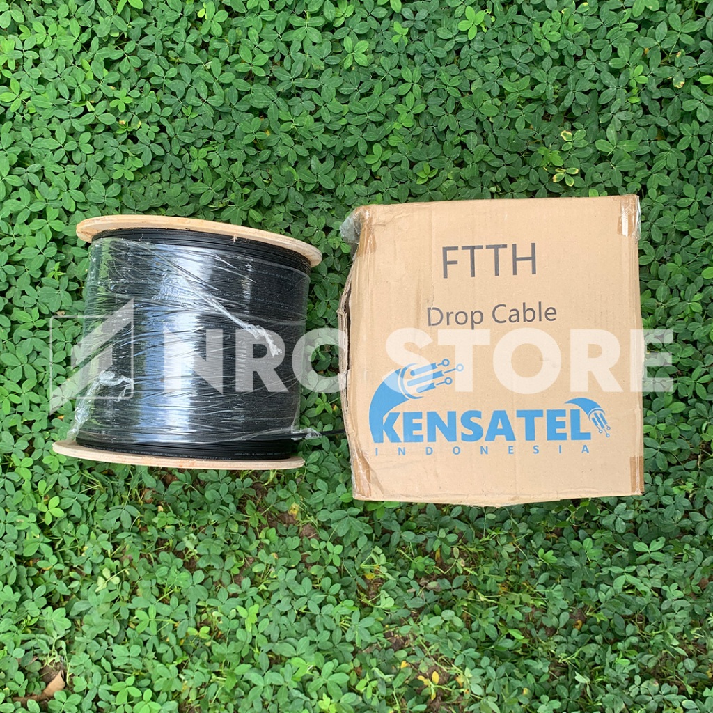 Jual Dropcore Cable Fiber Optik Kensatel 1 Core 3 Seling 1000 Meter ...