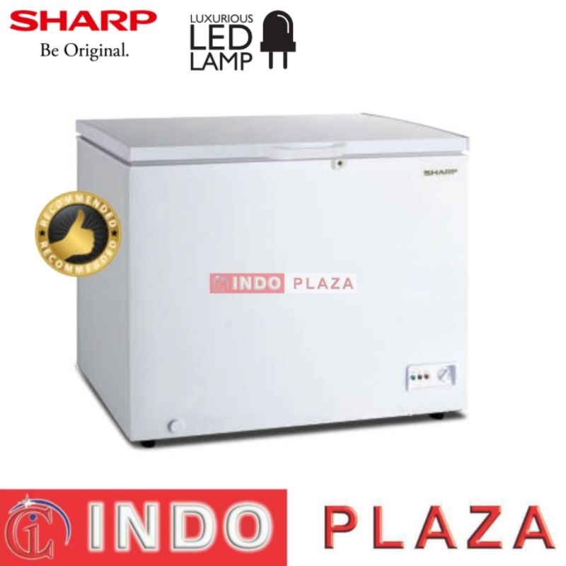 Jual CHEST FREEZER SHARP FRV-310X / 210X GAGANG + LED | Shopee Indonesia
