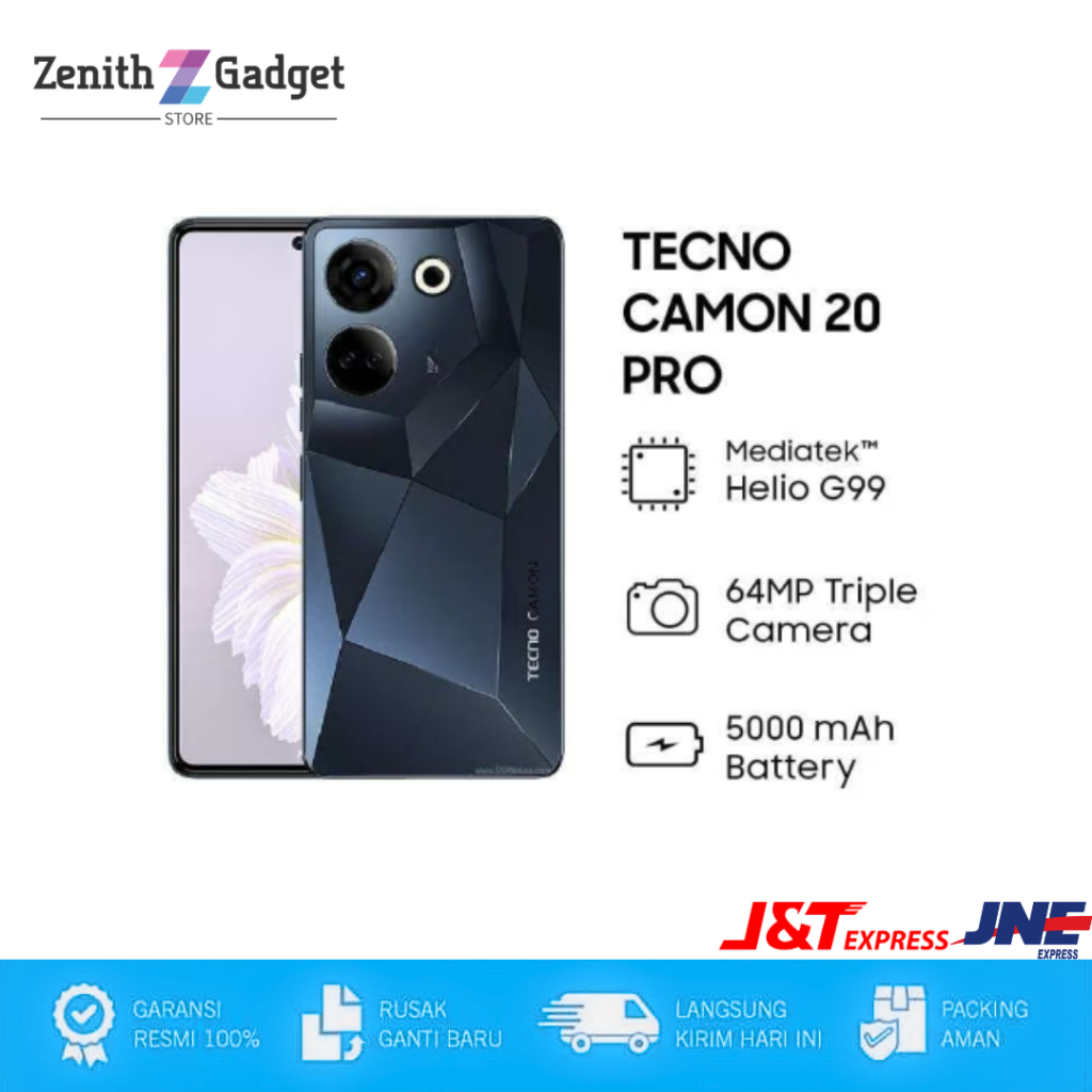 Jual TECNO CAMON 20 PRO 8/256GB GARANSI RESMI | Shopee Indonesia