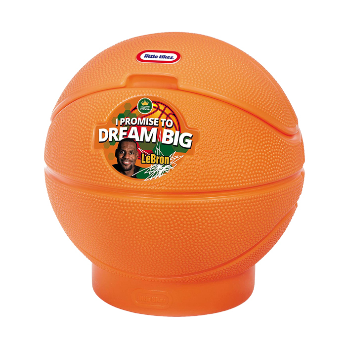 Jual Little Tikes LeBron James Basketball Toy Chest | Shopee Indonesia
