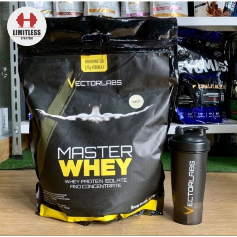 Jual Master Whey 10 lbs 4500g | Susu Protein Murah BPOM Vectorlabs ...