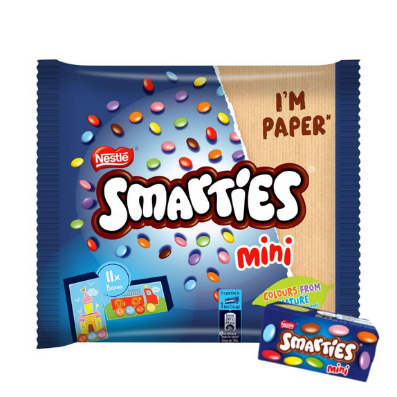 Jual Nestle Smarties Milk Chocolate 11 Mini Box | Shopee Indonesia