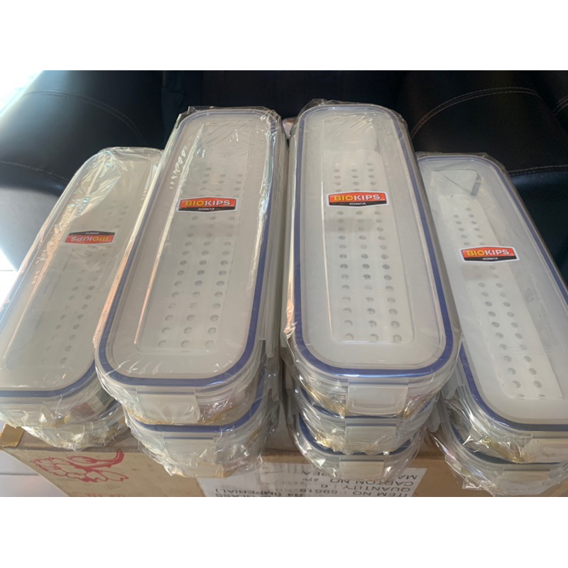 Jual Biokips Komax 1 Liter wadah makanan (made in korea) | Shopee Indonesia