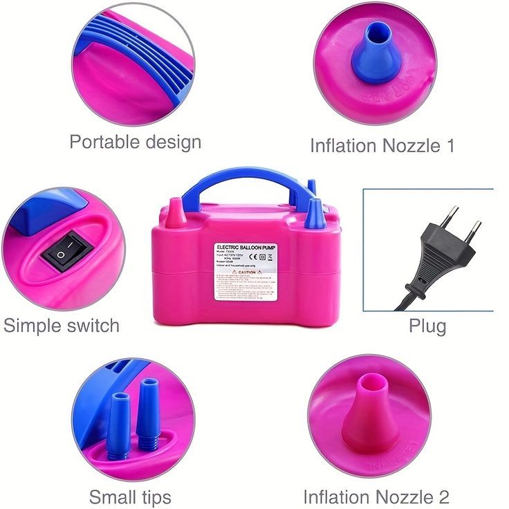 Jual (ML) POMPA BALON ELEKTRIK / ELECTRIC BALLOON PUMP / POMPA BALON ...