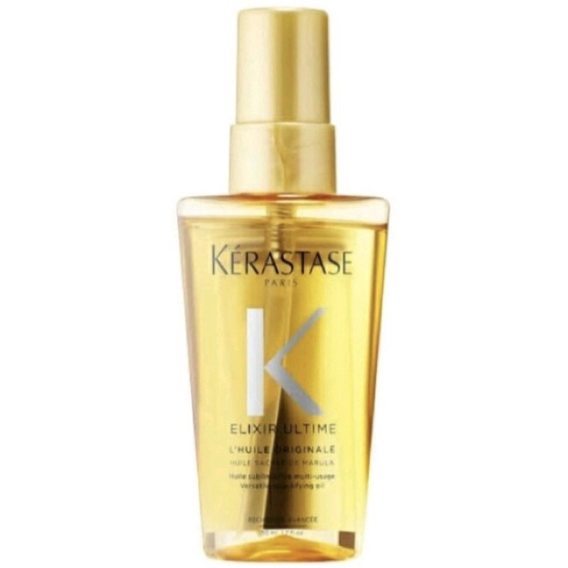 Jual Kerastase Elixir Ultime L’Huile Originale Gold Hair Oil Kemasan ...