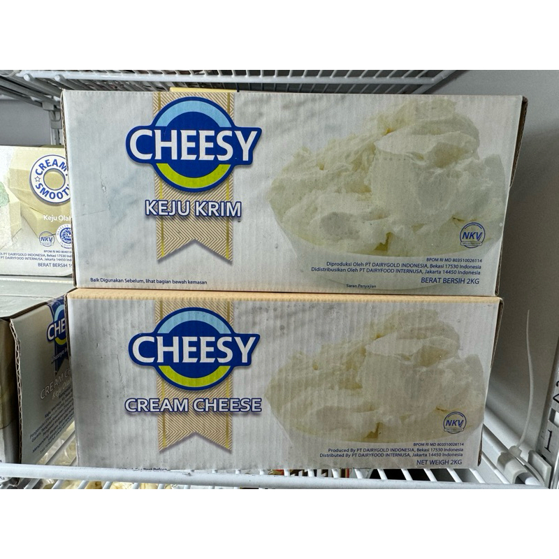 Jual Cheesy Cream Cheese Natural 2kg | Shopee Indonesia