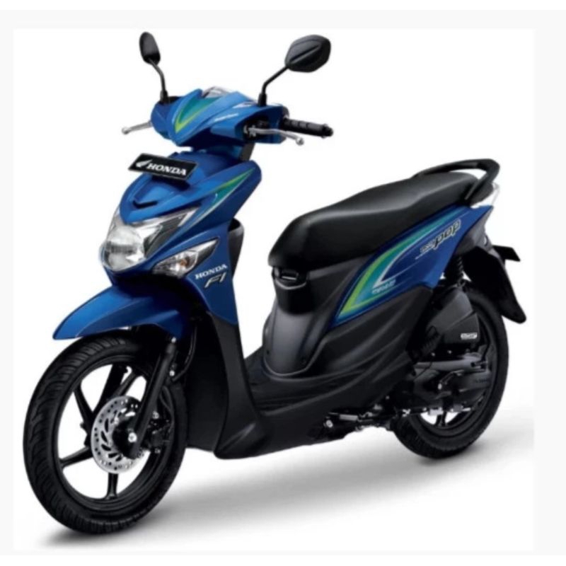 Jual Stiker Striping Honda Beat Pop 2015 biru fullbodi | Shopee Indonesia