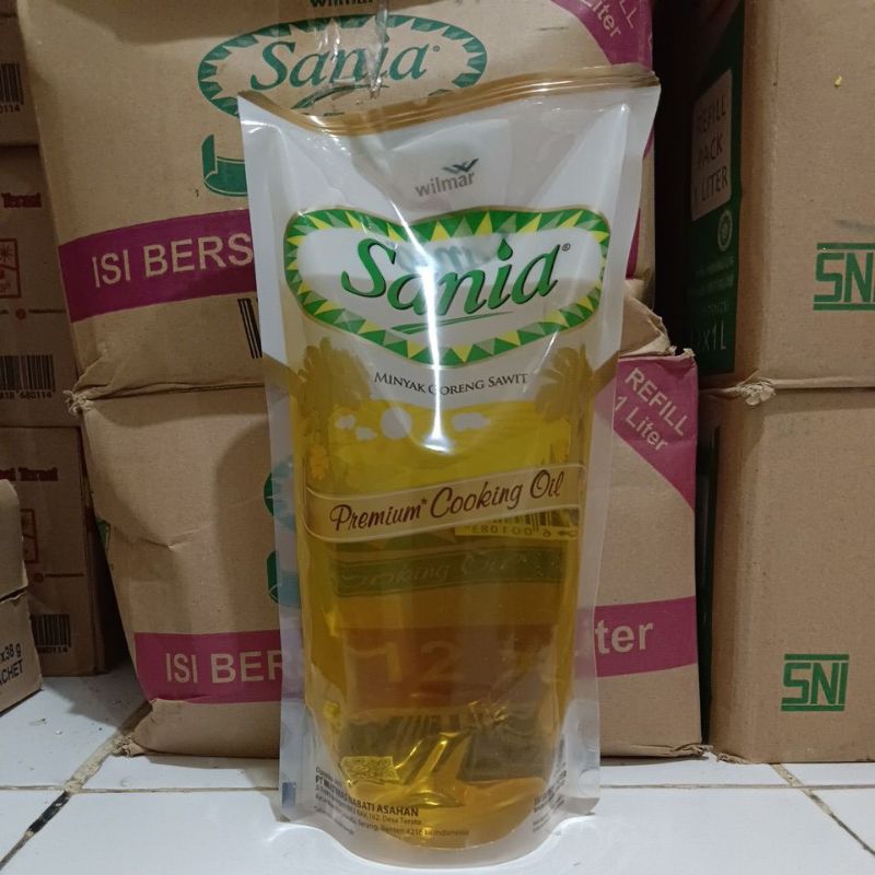 Jual Minyak Goreng Sania 1 Liter 1 Dus | Shopee Indonesia