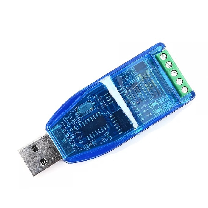 Jual USB to RS485 CH340 Circuit Protection Serial UART Converter ...